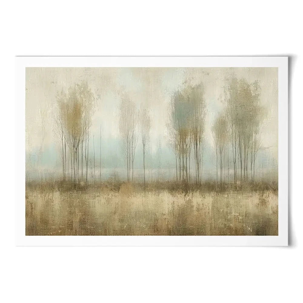 Muted Forest Art Print