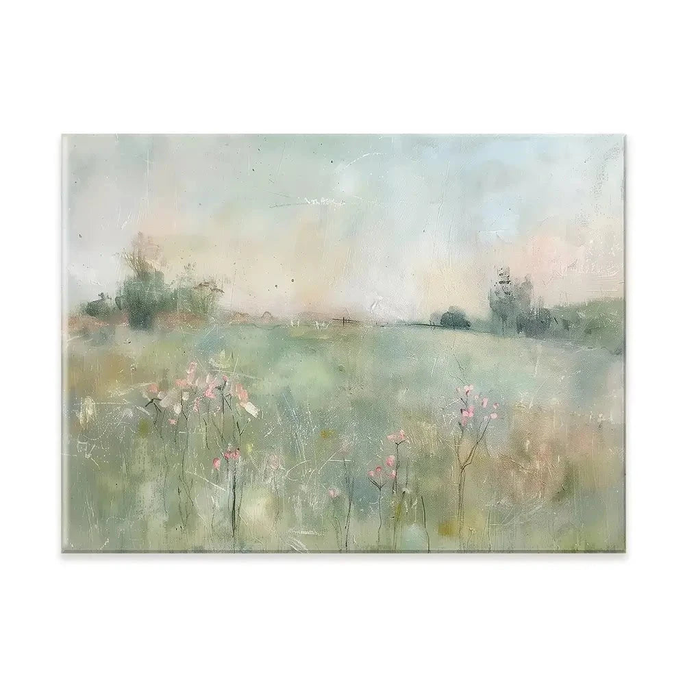 Muted Spring Landscape 2 Canvas Print