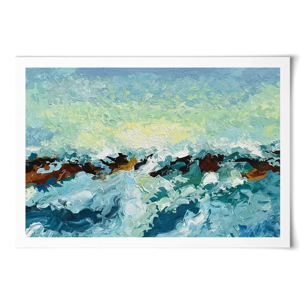 Ocean Waves Art Print