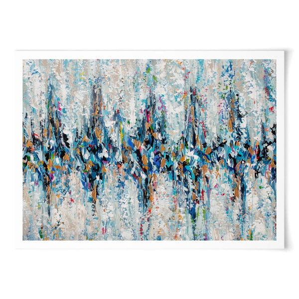 Palette Knife Abstract 2 Art Print – Art Print Shop