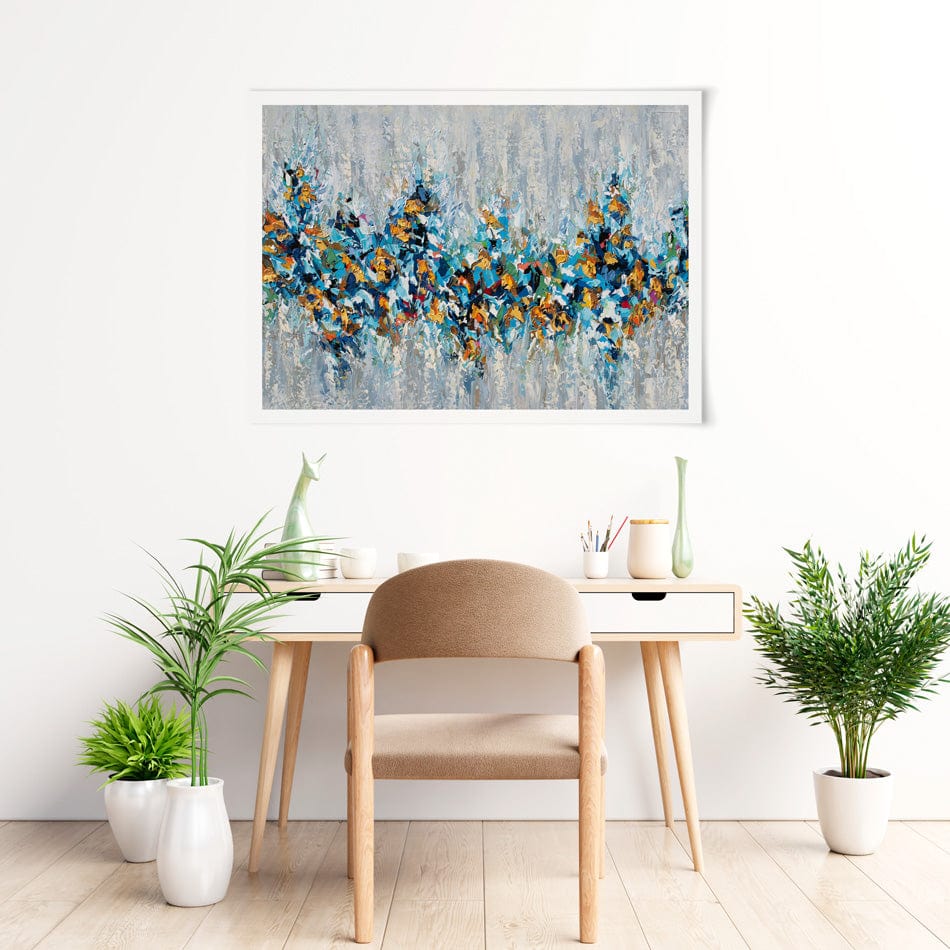 Palette Knife Abstract Art Print – Art Print Shop