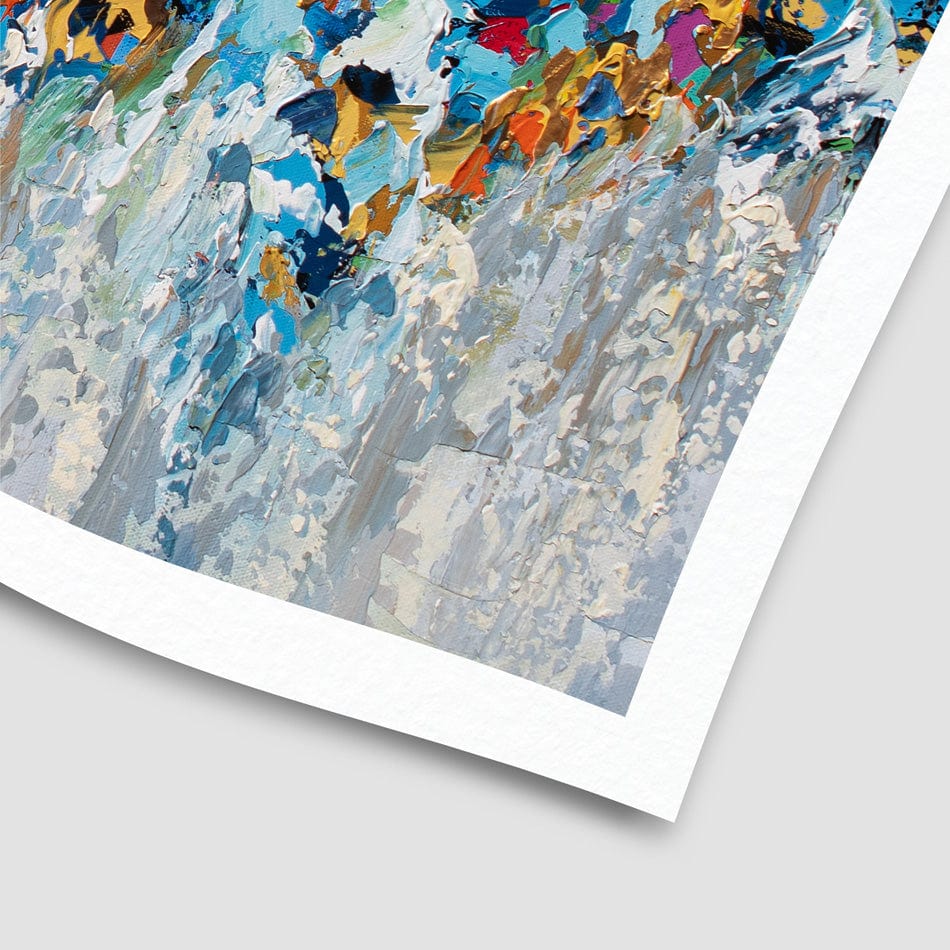 Palette Knife Abstract Art Print – Art Print Shop