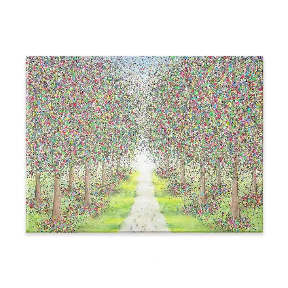Pathway To Happiness Canvas Print