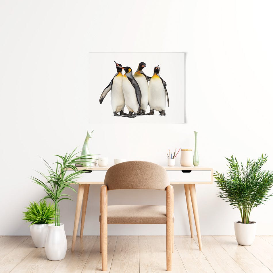 Penguin Gang Art Print – Art Print Shop