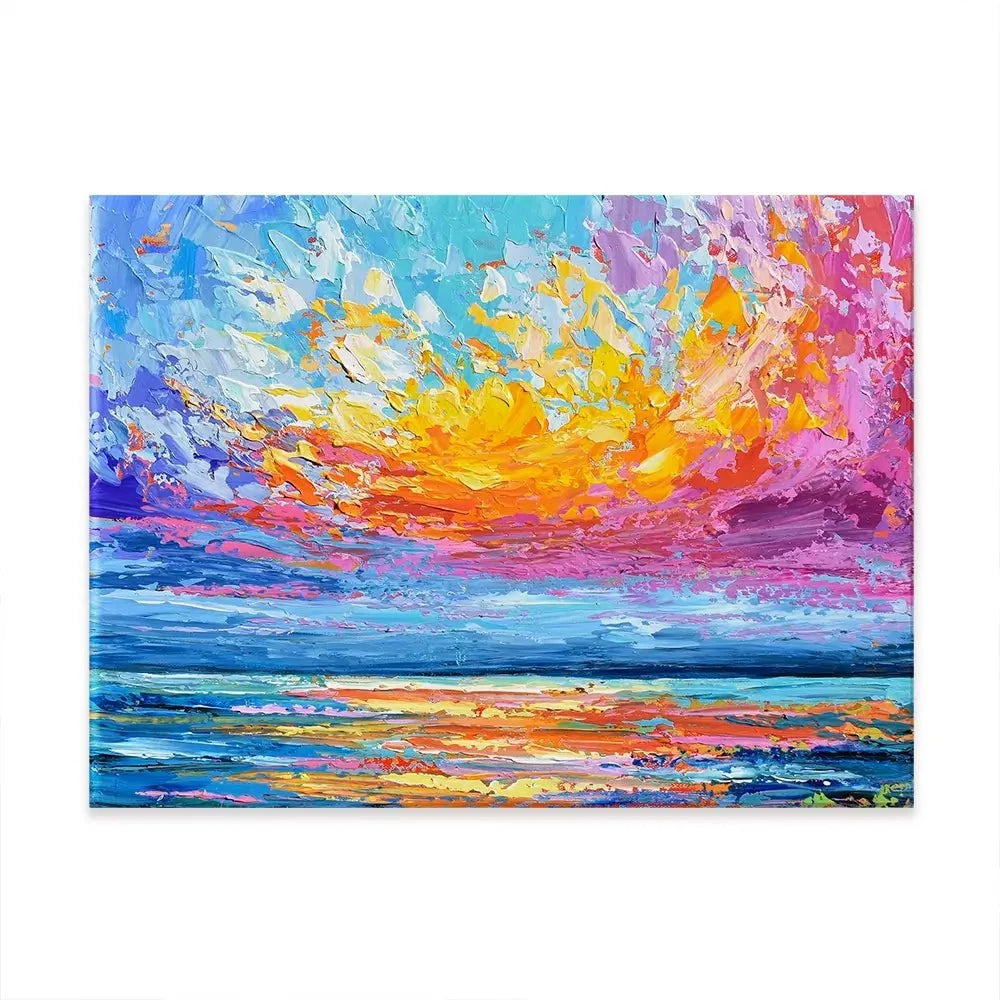 Pink Sunset Canvas Print
