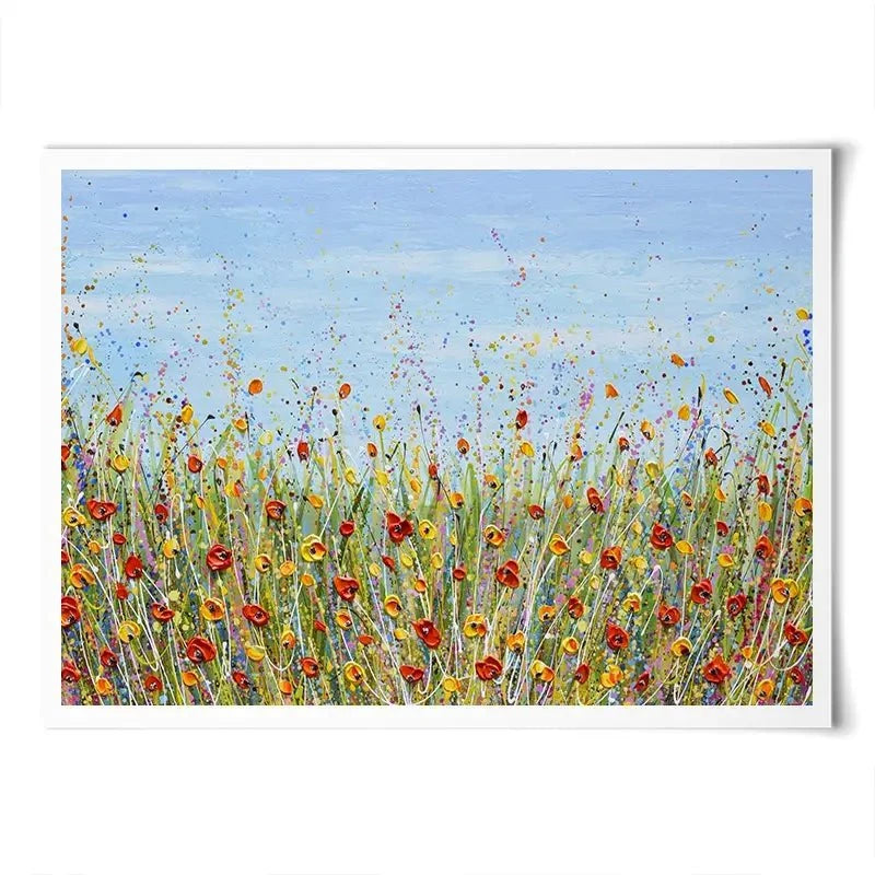 Poppies In July Art Print