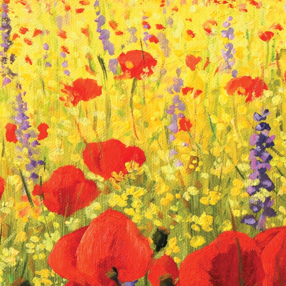 Poppies Oil Painting Art Print – Art Print Shop