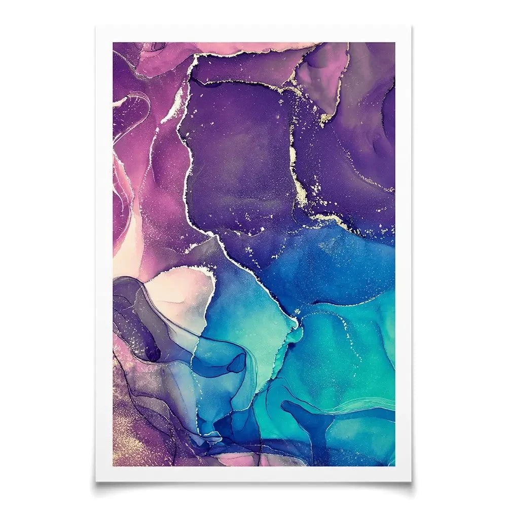 Pretty Marble Pattern Art Print
