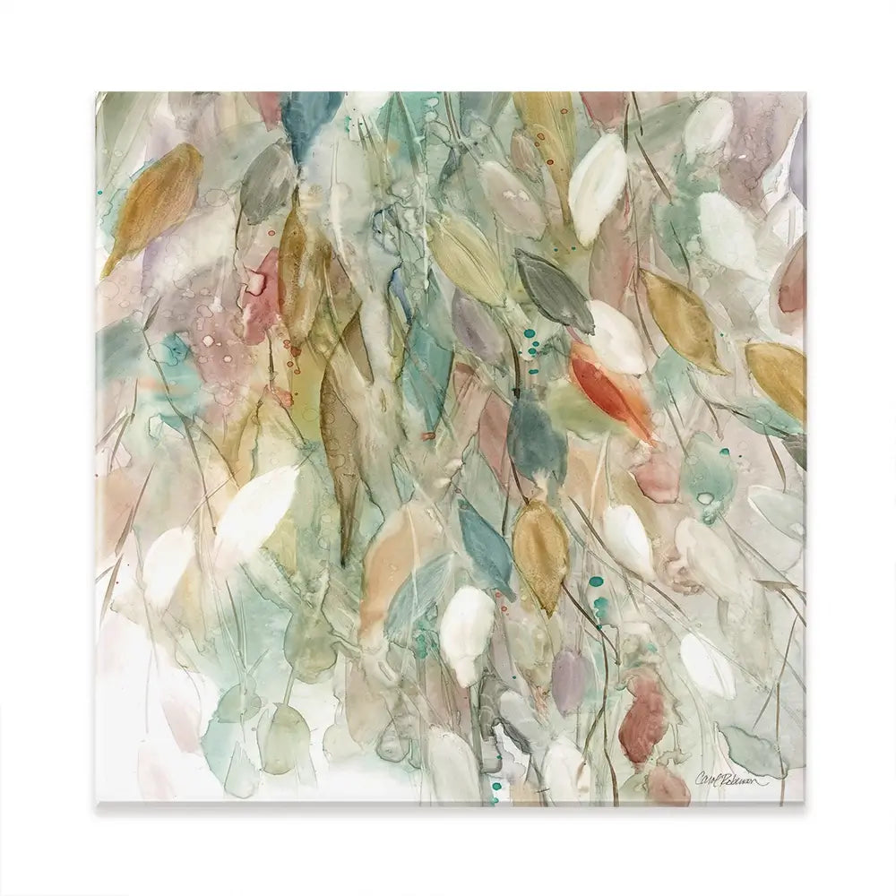 Rainy Cascade Canvas Print