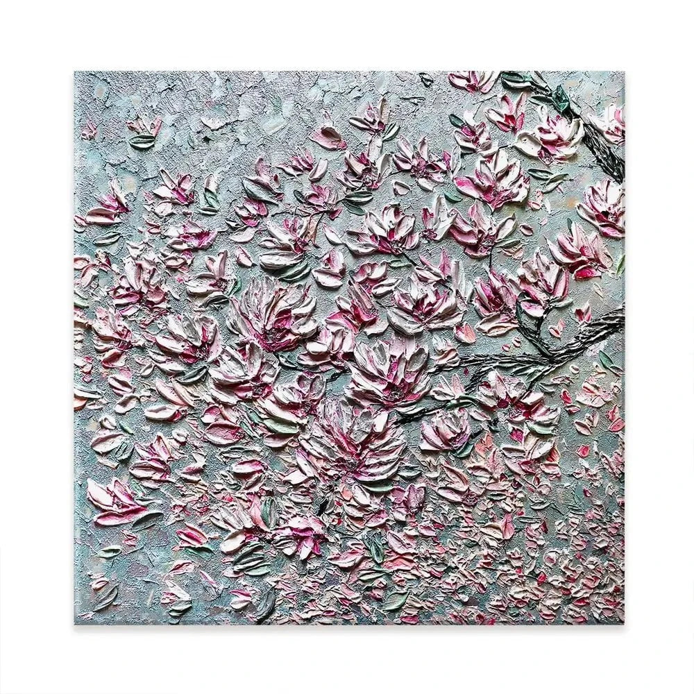 Reach Square Canvas Print