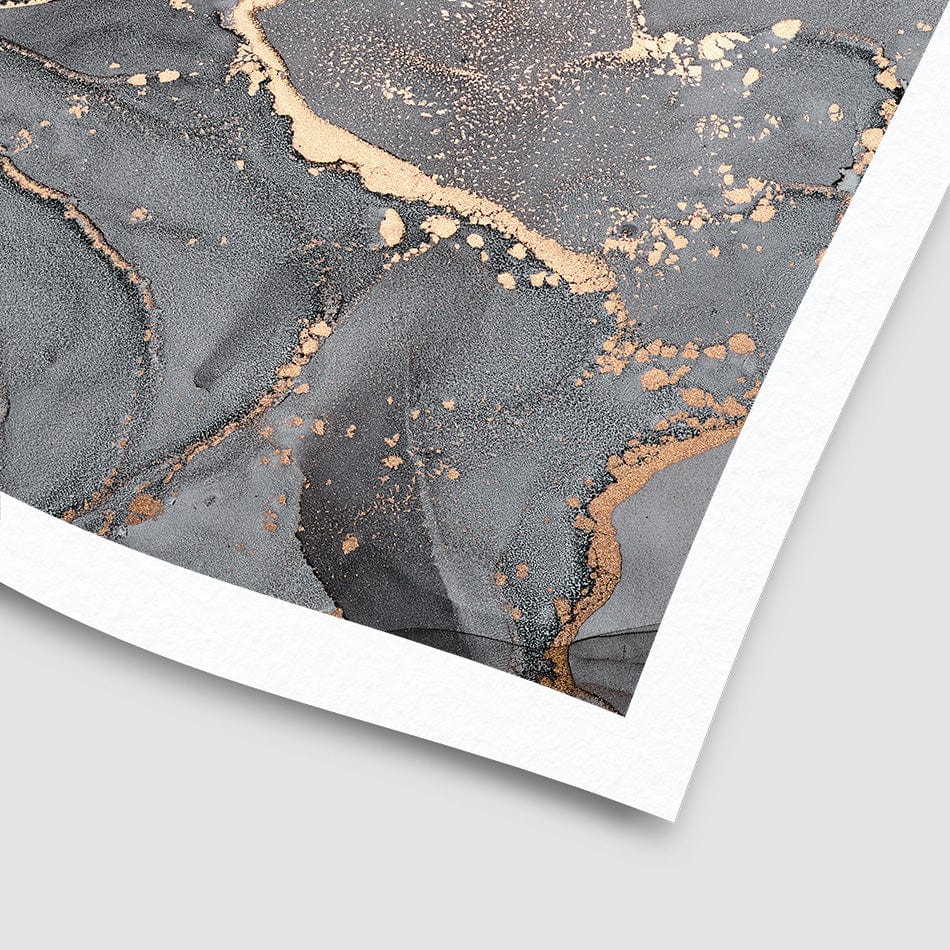 Slate Grey Marble Art Print – Art Print Shop