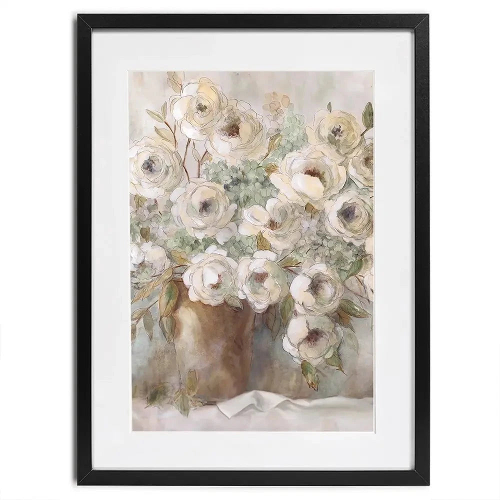 Soft And Subtle Framed Art Print
