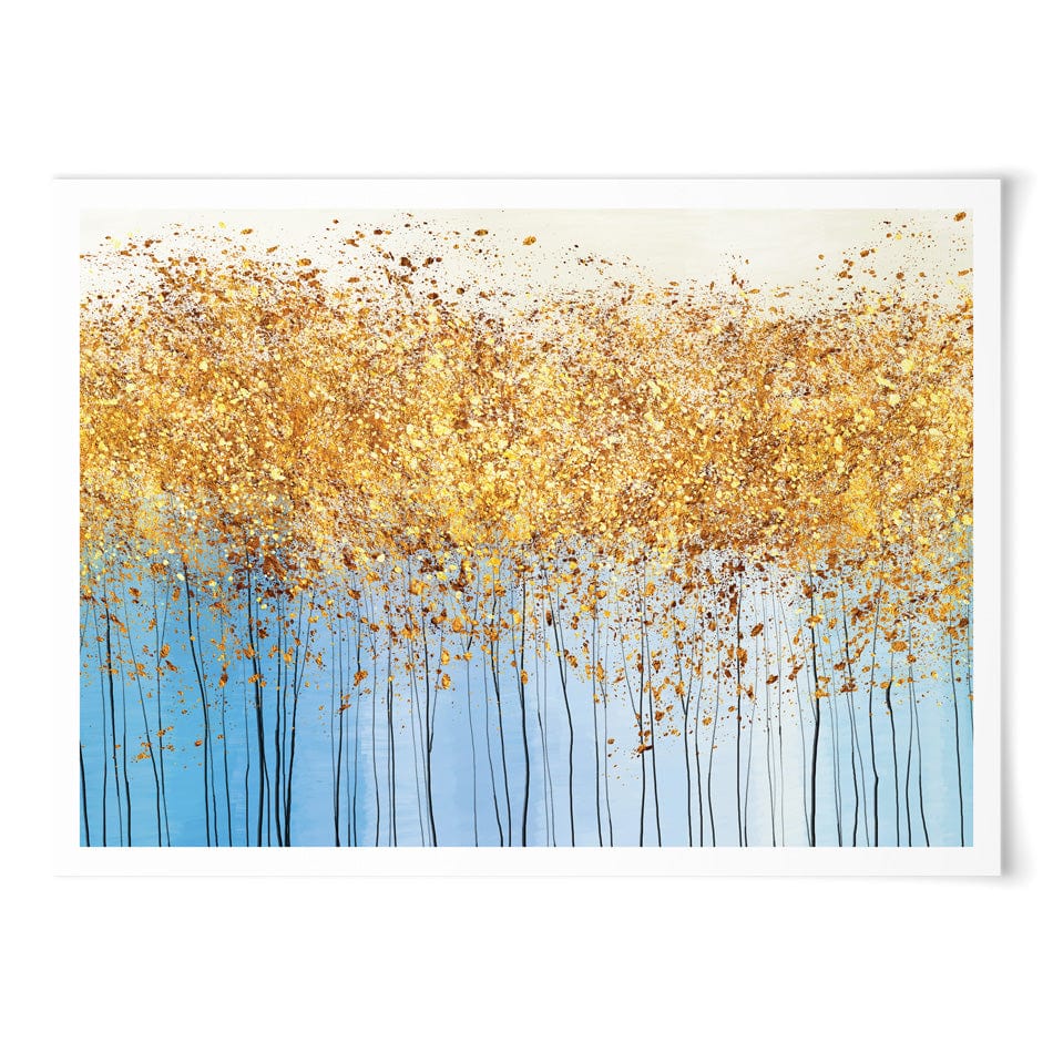 Sprinkled Trees Art Print