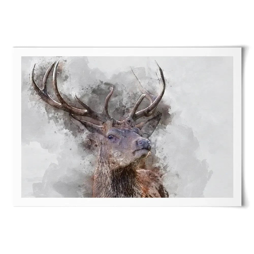 Stag Art Print