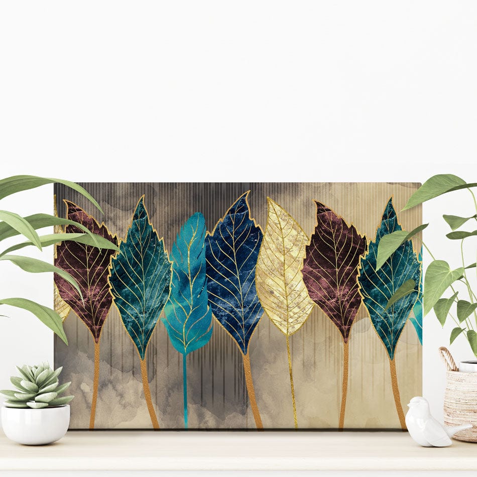 Standing Leaves Canvas Print – Art Print Shop