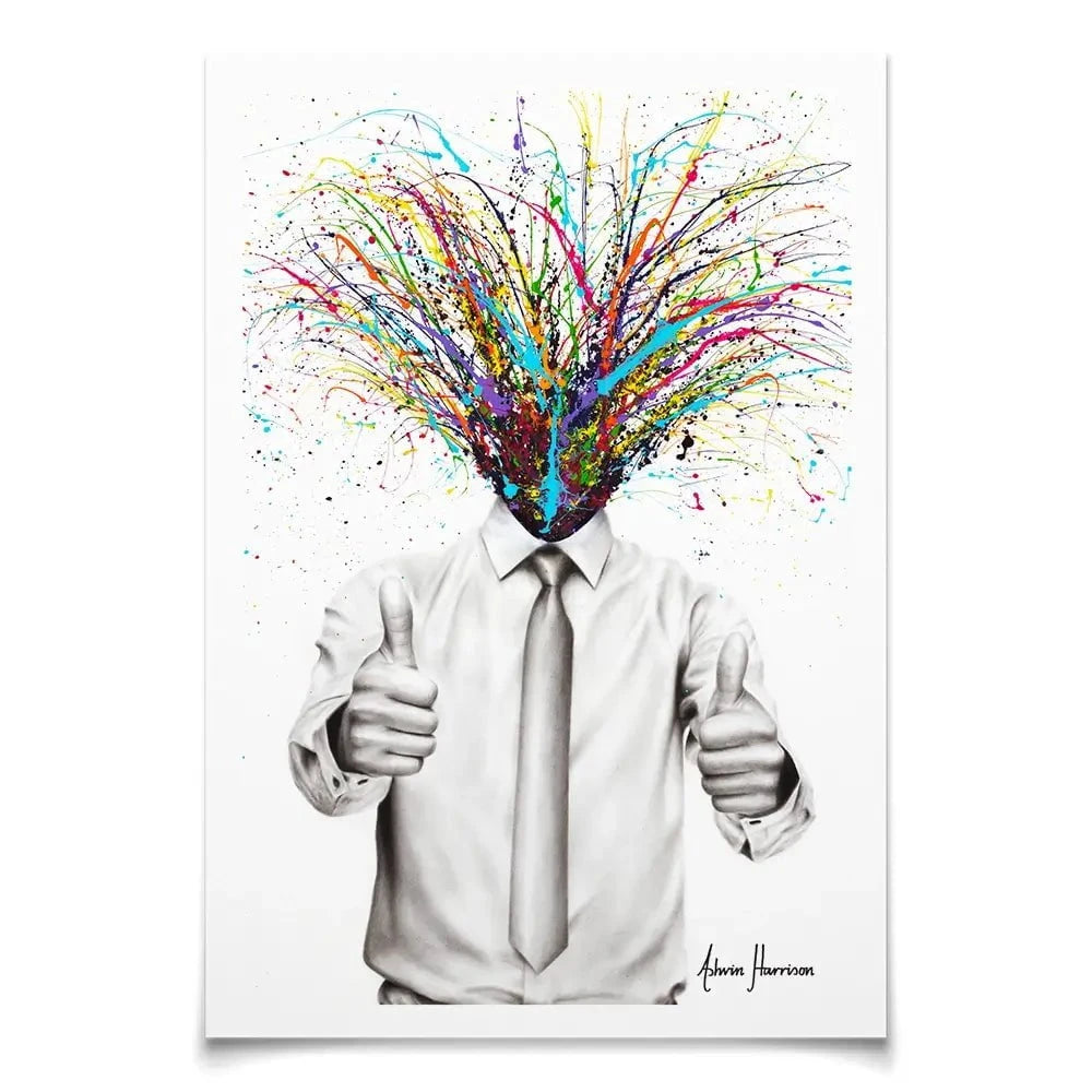 Stay Calm Art Print