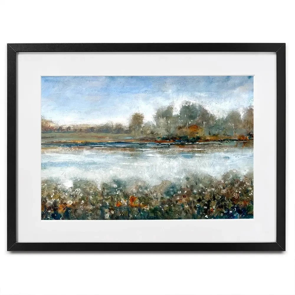 Stream Side Framed Art Print