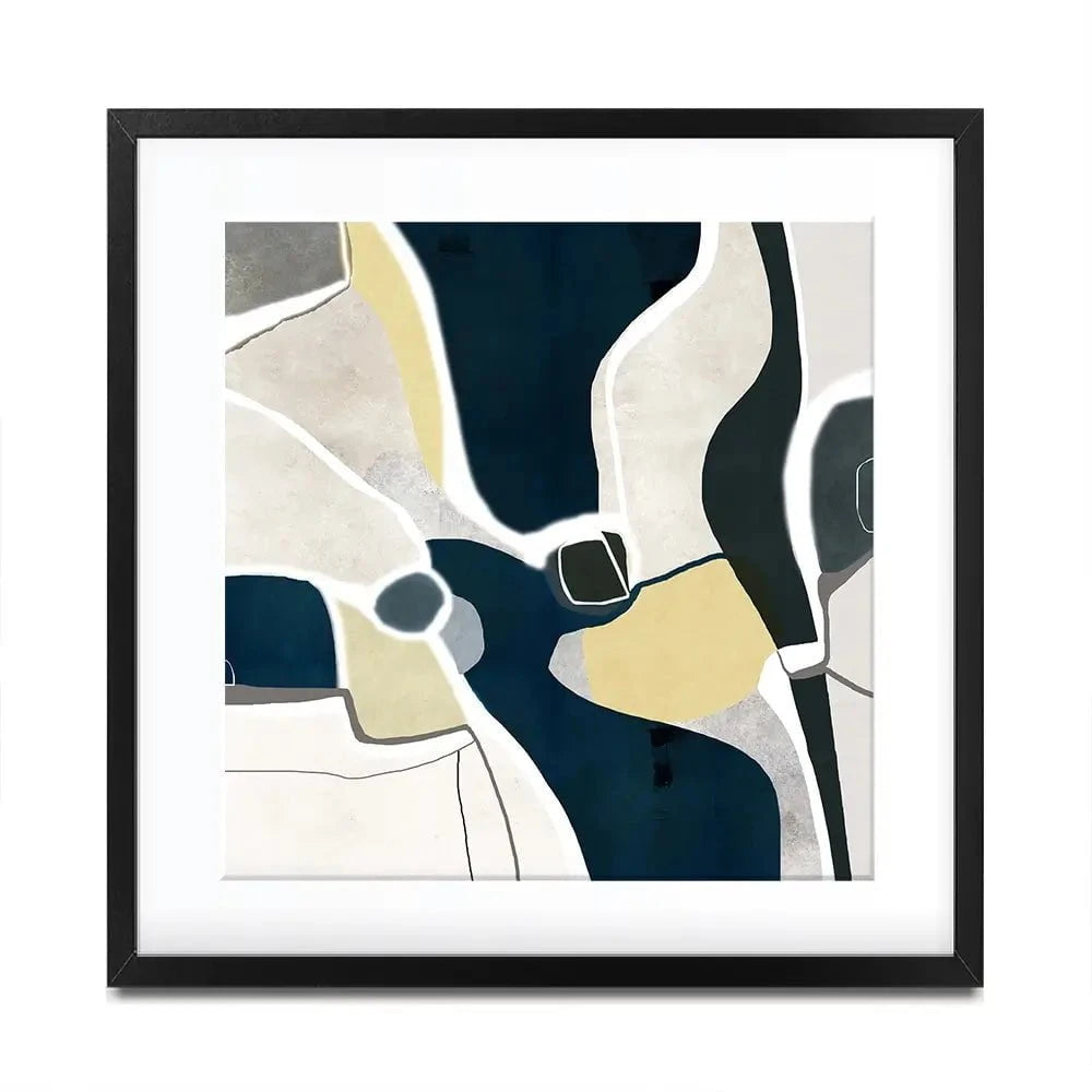 Substratum Square Framed Art Print