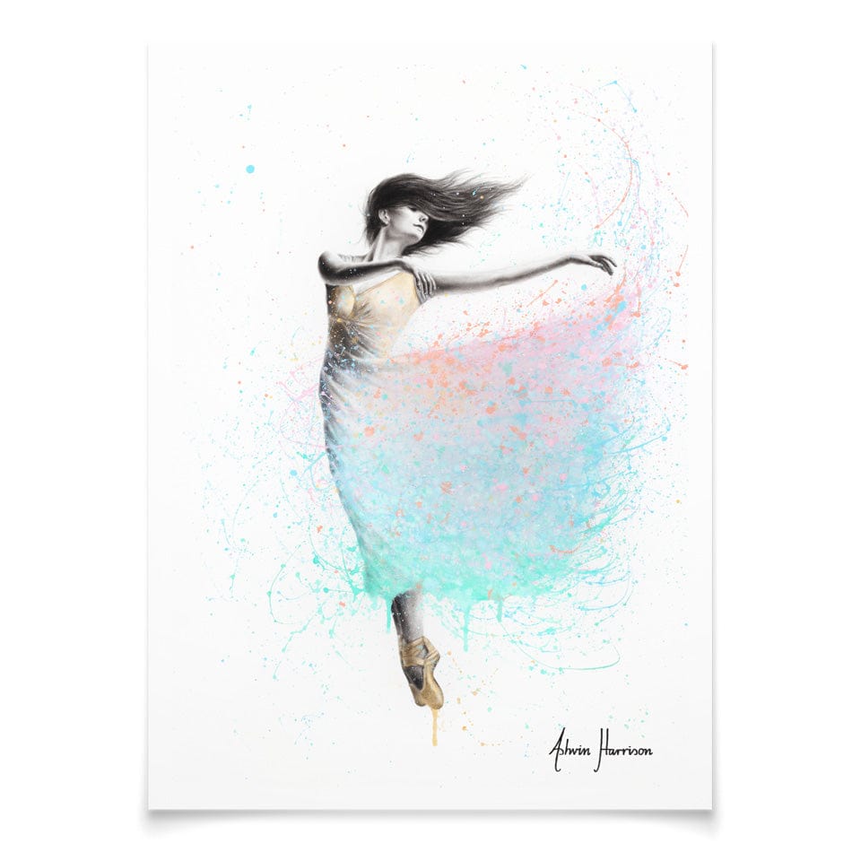 Sunshine Sparkle Dance Art Print