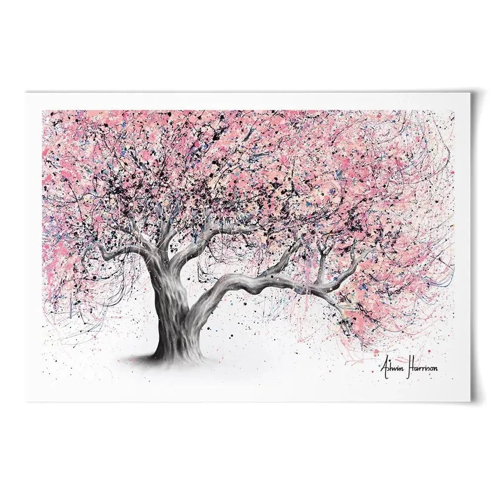 Taffy Blossom Tree Art Print