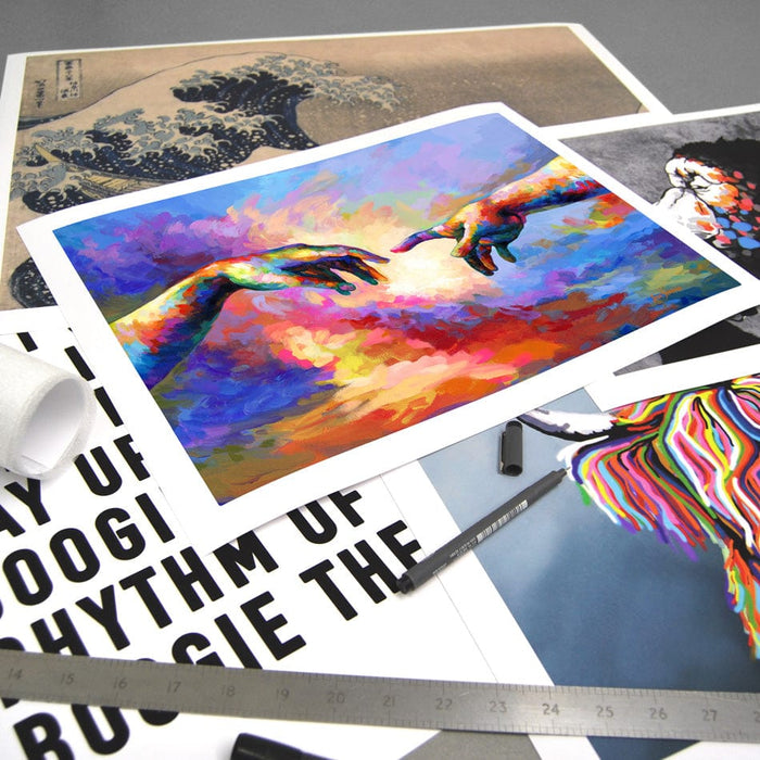 The Creation Of Adam Art Print