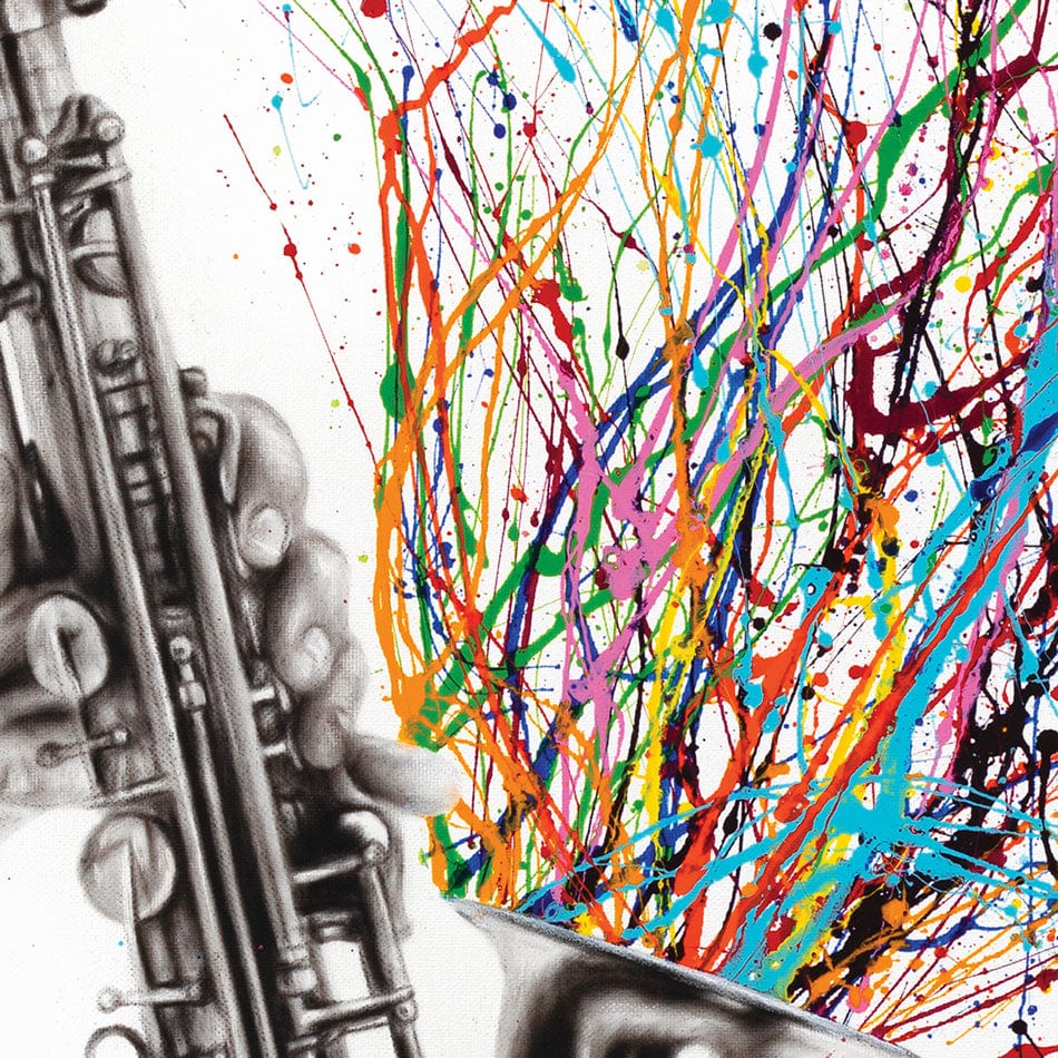The Jazz Saxophone Art Print – Art Print Shop