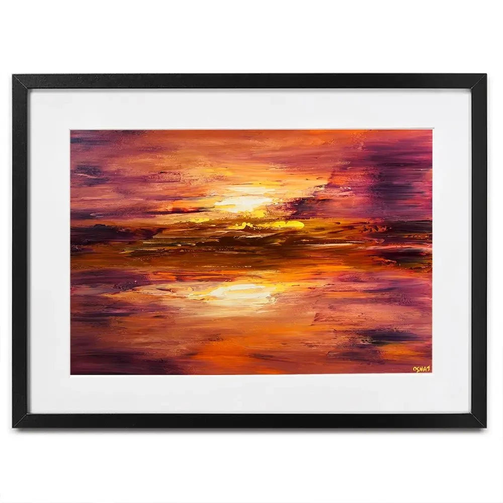 The Light Framed Art Print