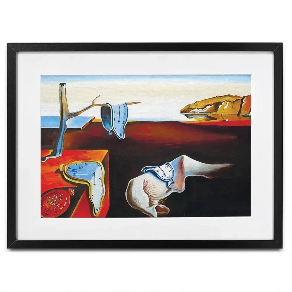 The Persistence Of Memory Framed Art Print