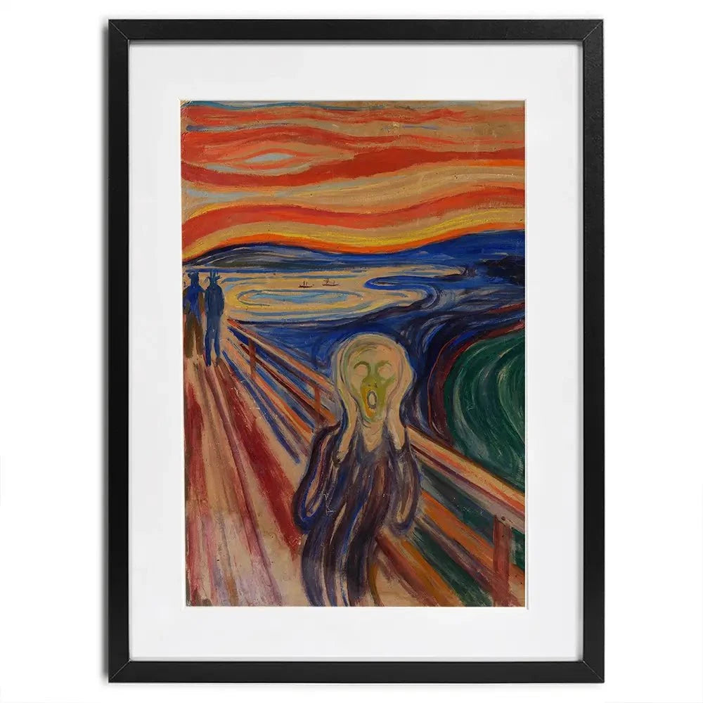 The Scream Framed Art Print