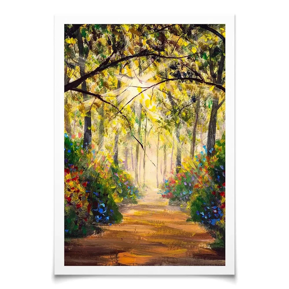 The Secret Path Art Print