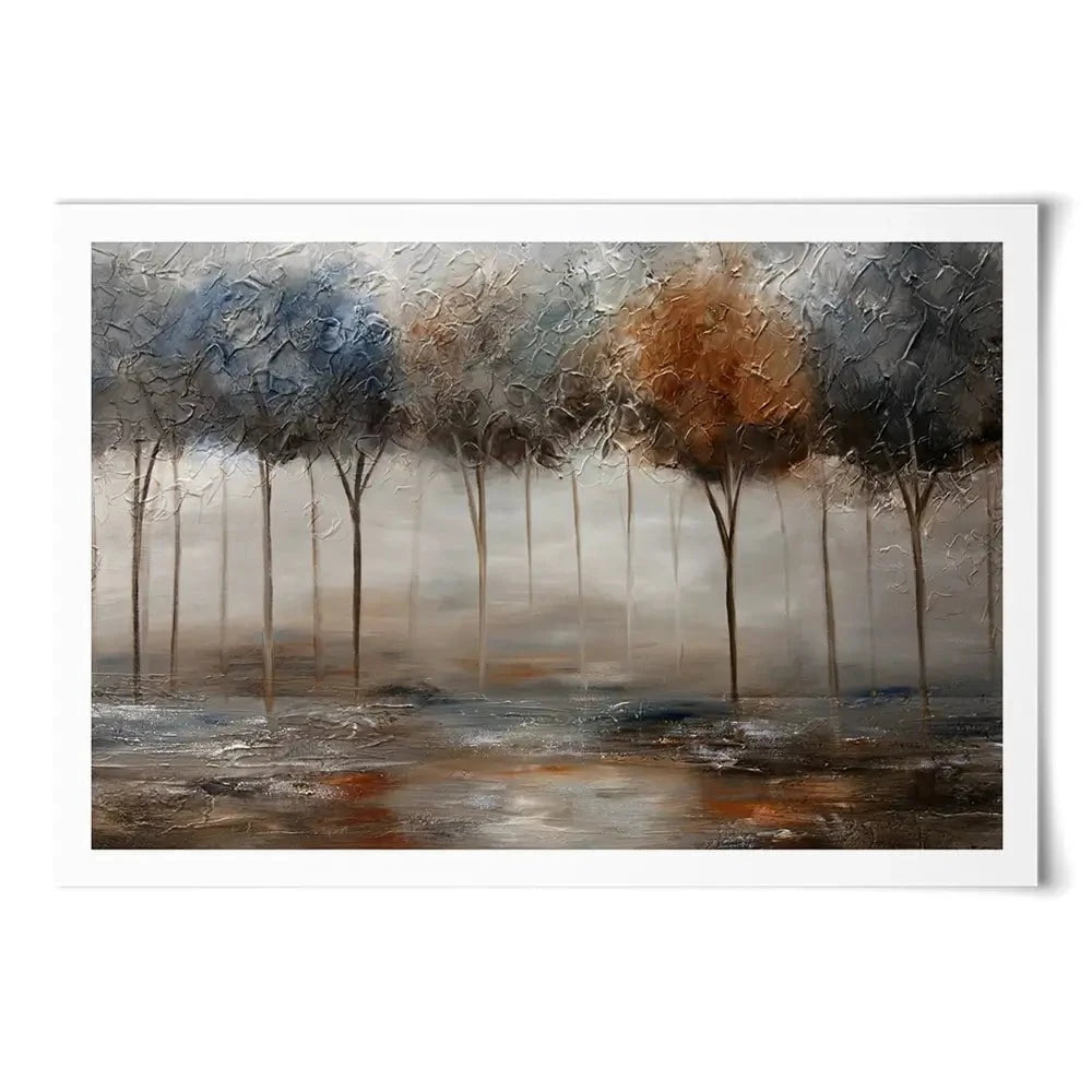 The Silver Pond Art Print