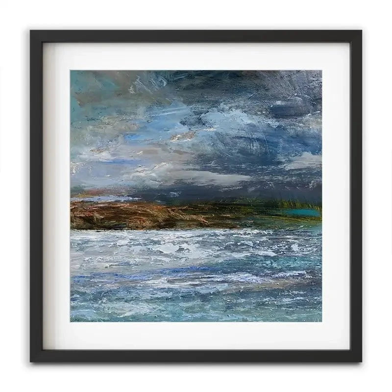 The South Hams Seen From Cornwall Framed Art Print