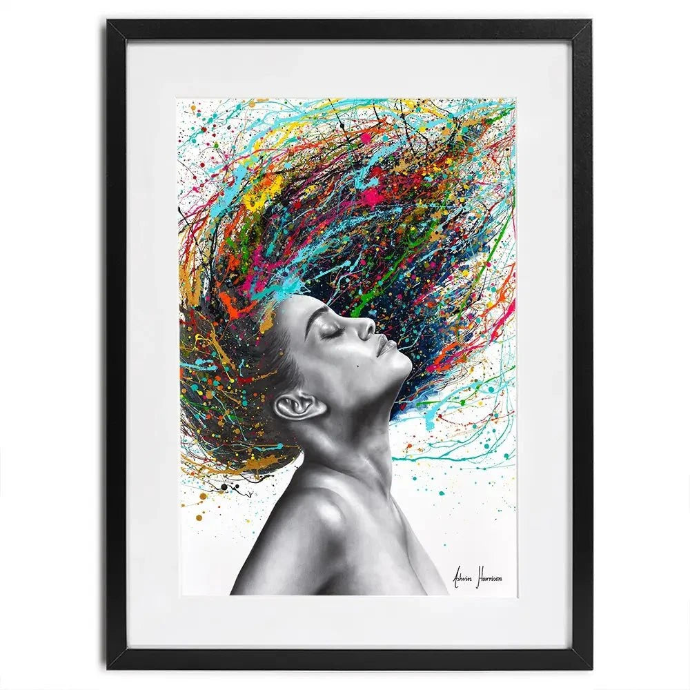 The Sweet Surrender Framed Art Print
