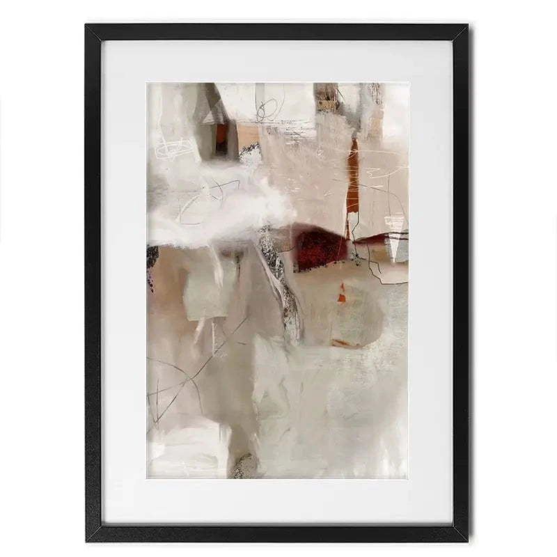 Then And Now Framed Art Print