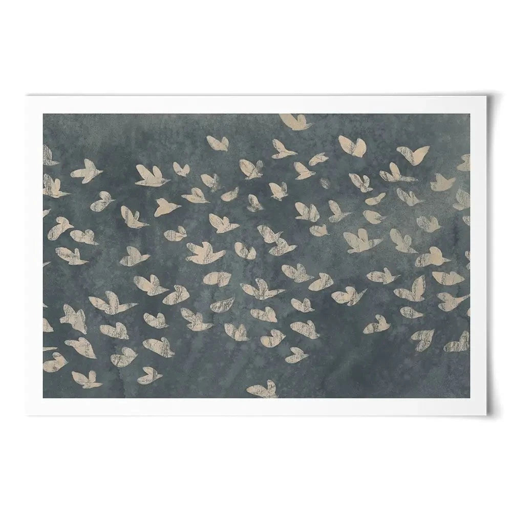 Watermark Flock Art Print