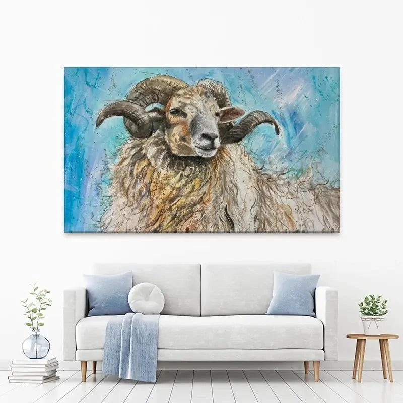 Wild And Woolly Canvas Print