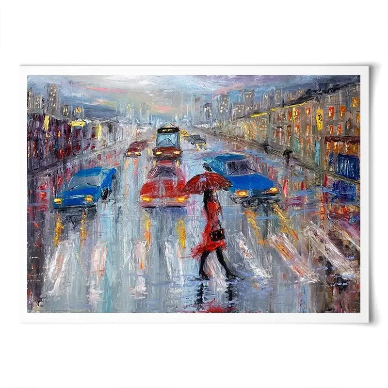 Zebra Crossing Art Print