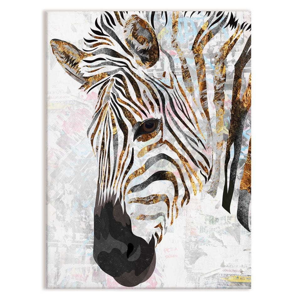 Beautiful Zebra Canvas Print – Art Print Shop