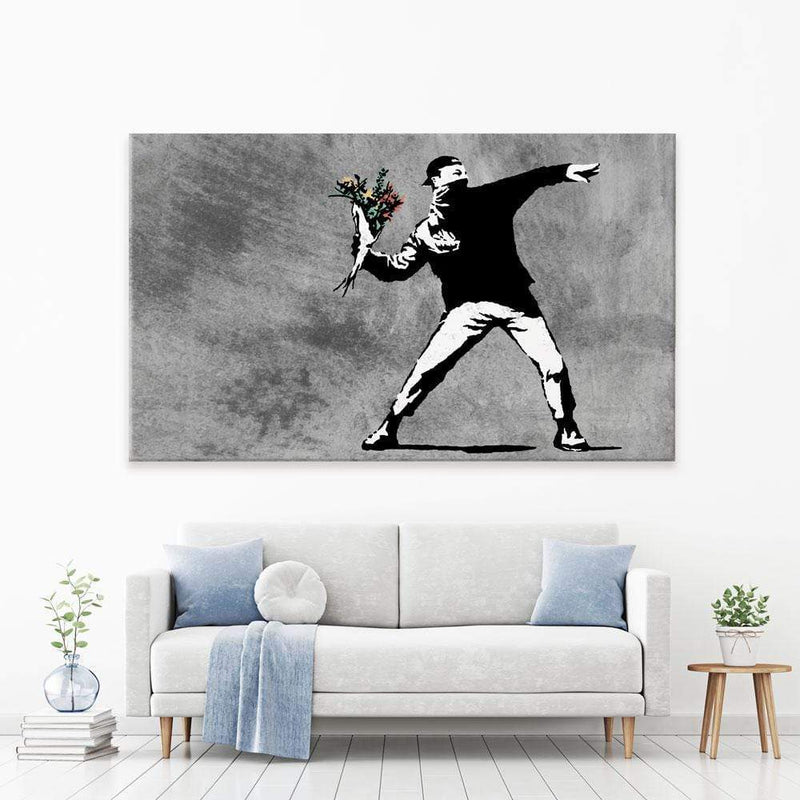 Banksy Art | Banksy Canvas Art | Banksy Framed Prints – Art Print Shop