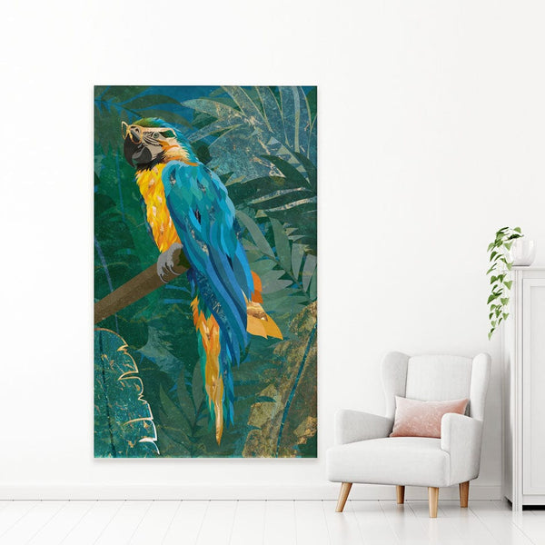 Macaw Canvas Print – Art Print Shop