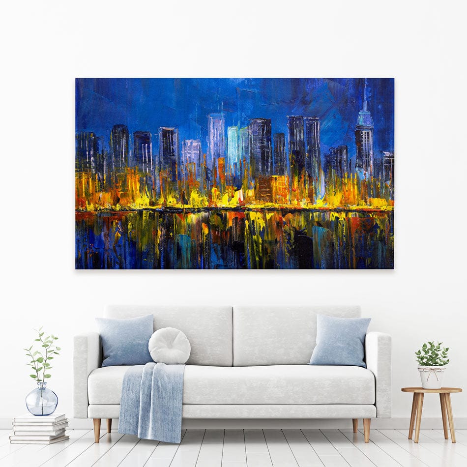 Manhattan Bay Canvas Print