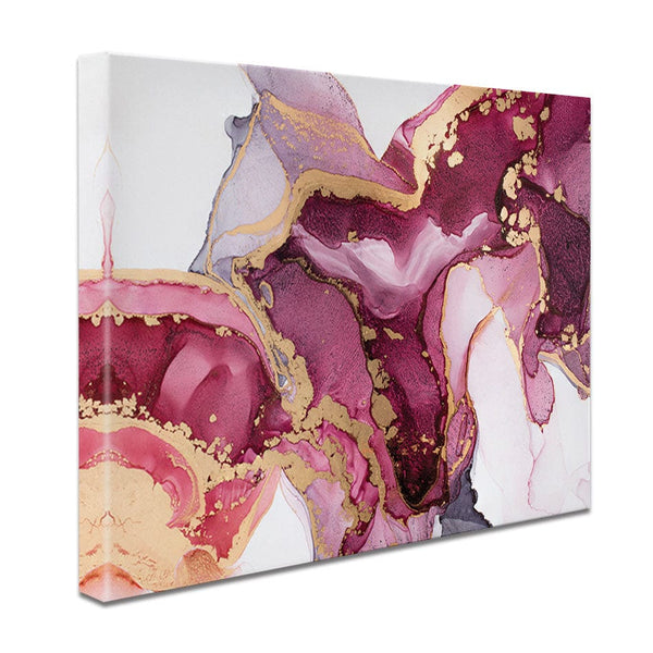 Marbled Wine Canvas Print