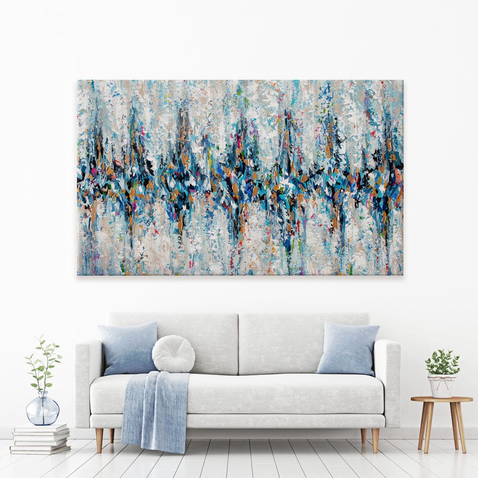 Palette Knife Abstract 2 Canvas Print