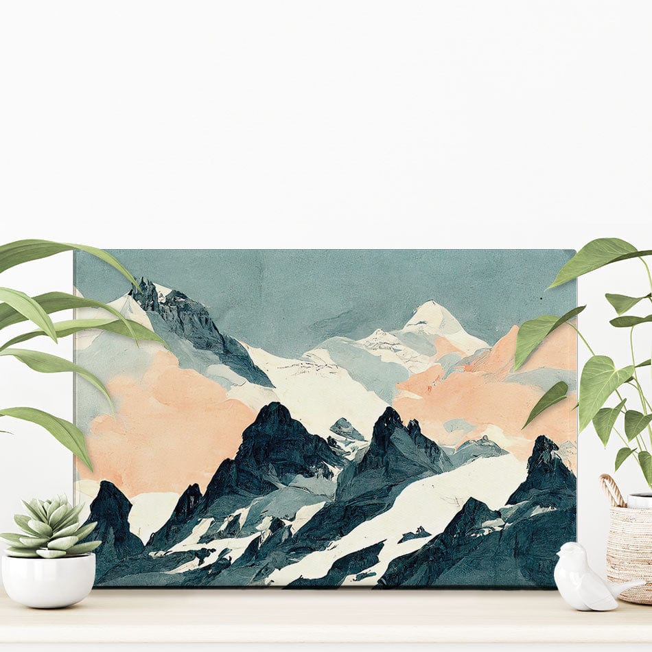 Rocky Mountains Canvas Print – Art Print Shop