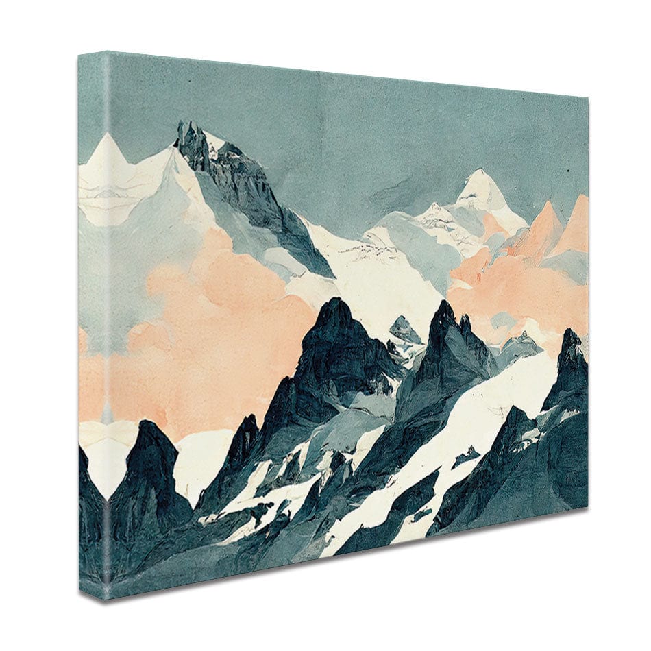Rocky Mountains Canvas Print – Art Print Shop