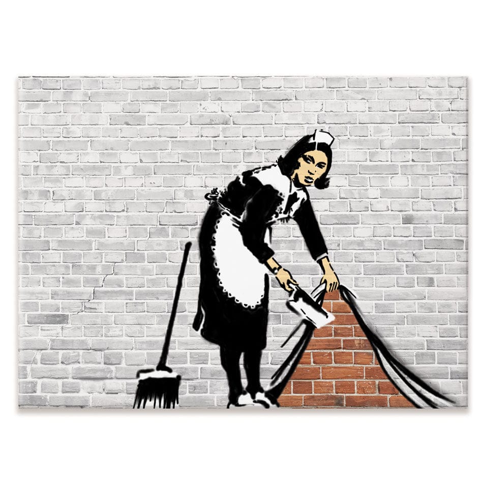 Sweep It Under The Carpet Canvas Print – Art Print Shop