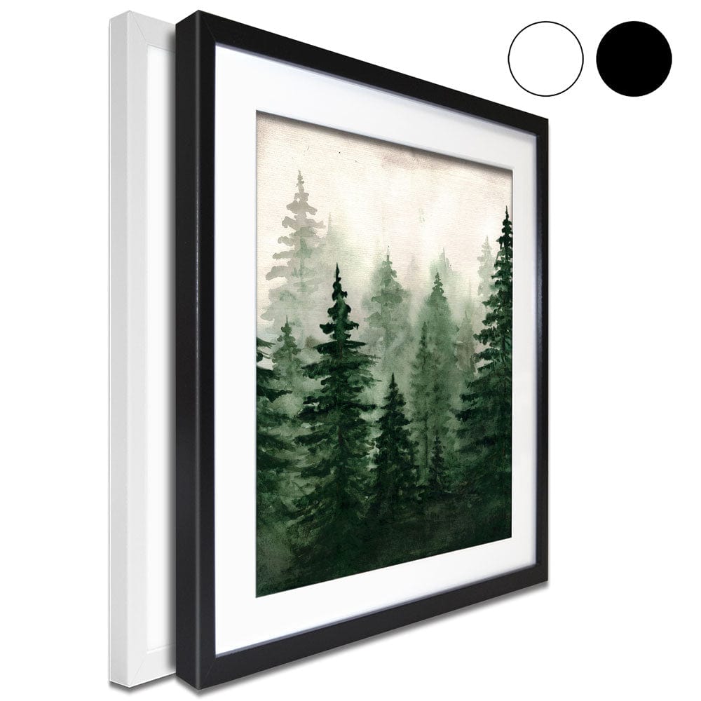 The Forest Framed Art Print