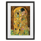 The Kiss Framed Art Print – Art Print Shop