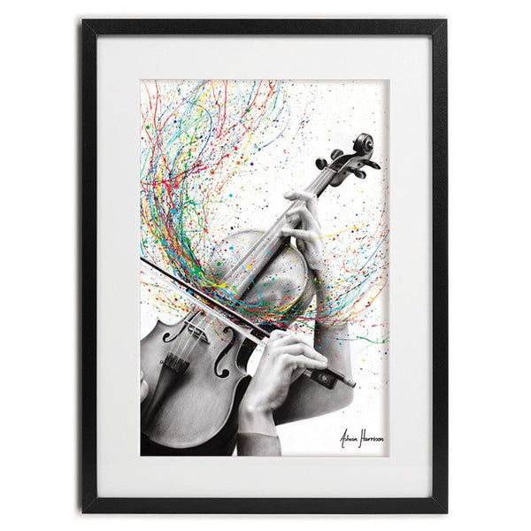 The Violin Solo Framed Art Print – Art Print Shop