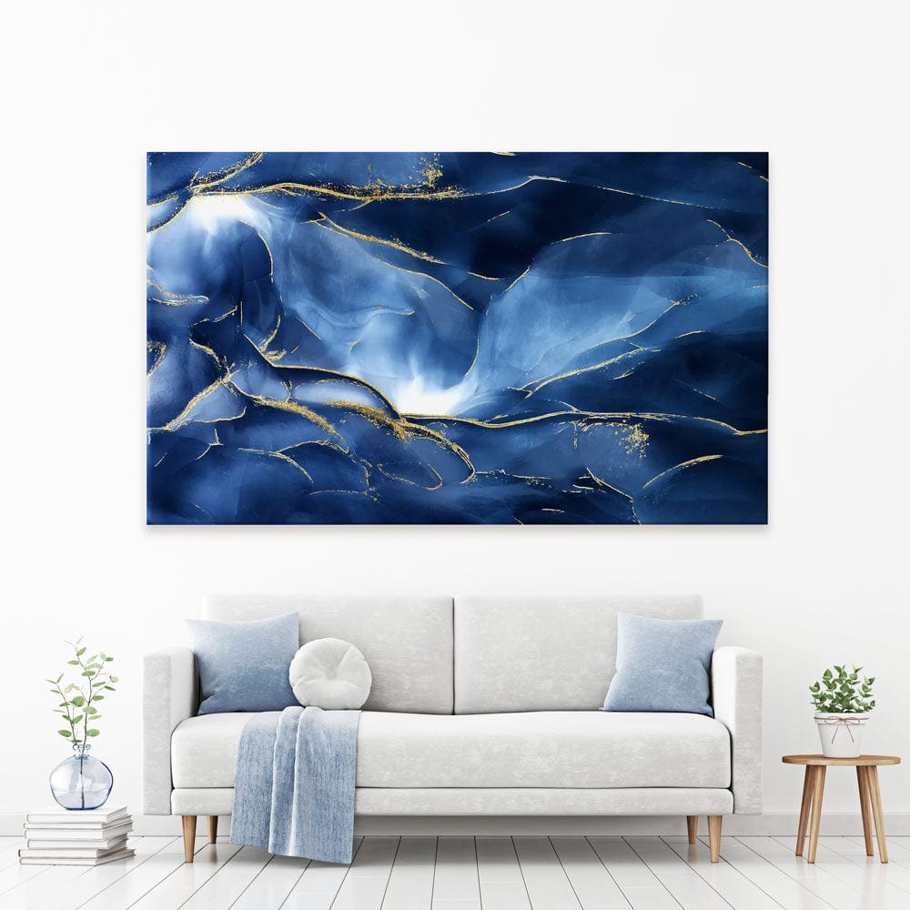 Totally Blue Canvas Print